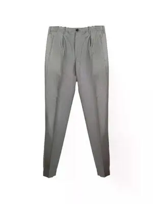 Incotex Mélange-effect Slim-fit Trousers