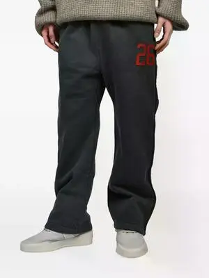 ESSENTIALS Logo-print Tearaway Trousers
