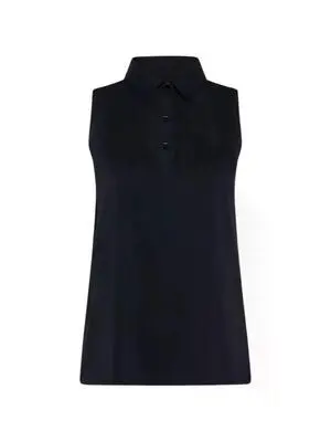 RRD Sleeveless Polo Shirt - Black