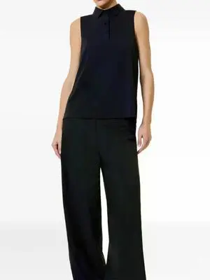 RRD Sleeveless Polo Shirt - Black