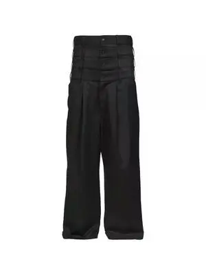 3.PARADIS Four-waist Wide-leg Trousers