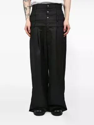 3.PARADIS Four-waist Wide-leg Trousers