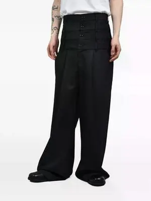 3.PARADIS Four-waist Wide-leg Trousers