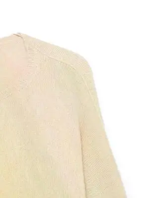 Apuntob Fine-knit Drop-shoulder Sweater