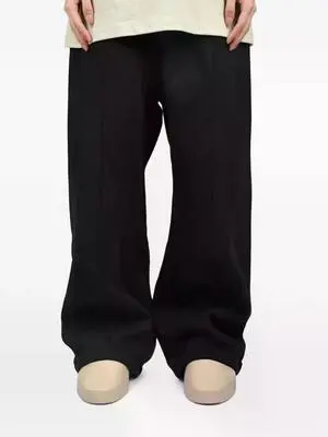 ESSENTIALS Logo-patch Drawstring Track Pants