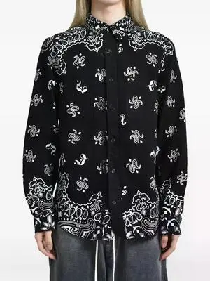 JUN/NAKAYAMA Paisley-print Shirt