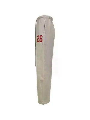 ESSENTIALS Logo-patch Track Pants - Grey
