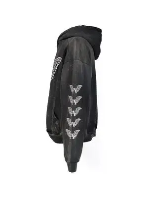 ALEXANDER DIGENOVA Graphic-print Box-silhouette Hoodie