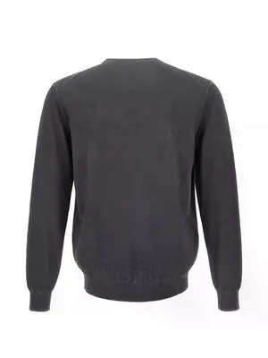 KANGRA Crew-neck Ribbed-trim Sweater