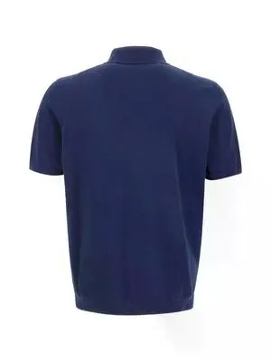 KANGRA Ribbed-trim Polo Shirt