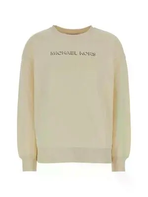 Michael Kors Logo Embossed Cotton Sweater