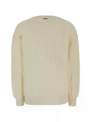 Michael Kors Logo Embossed Cotton Sweater
