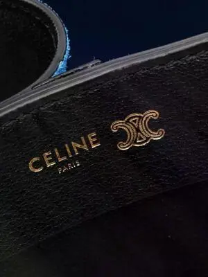 Celine Supple Calfskin Cube Satchel