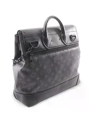 LOUIS VUITTON Monogram Eclipse Steamer Tote Bag