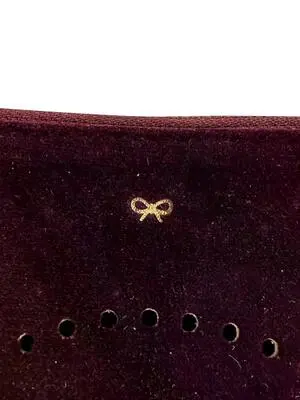 ANYA HINDMARCH Georgiana Perforated Clutch Bag