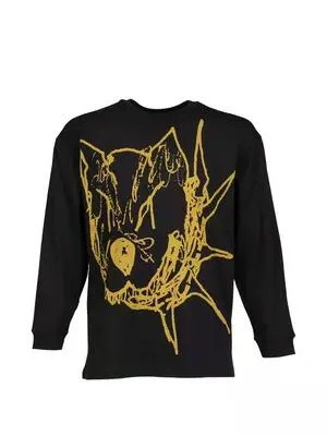 CHITO Spike Graphic-print T-shirt - Black