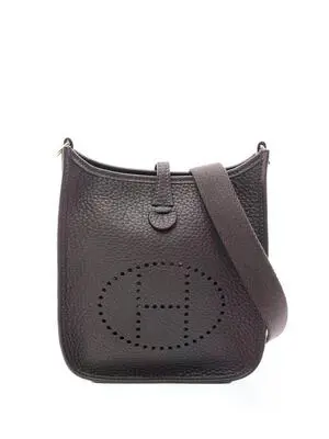 Hermès 2003 Clemence Evelyne I 16 Amazone Crossbody Bag - Brown