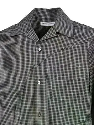 FFFPOSTALSERVICE Diffraction Piping-detail Shirt