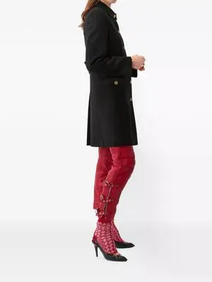 Versace Natté Wool Coat