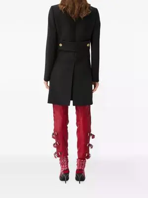 Versace Natté Wool Coat