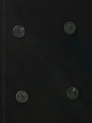 Saint Laurent Double-breasted Reinforced-shoulder Coat