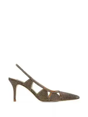 ARTEANA Pointed-toe Cut-out Pumps