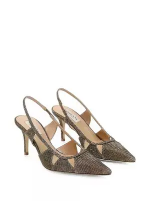 ARTEANA Pointed-toe Cut-out Pumps