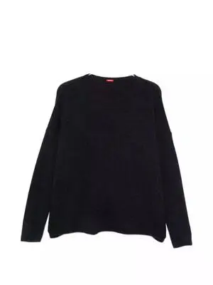 Apuntob Fine-knit Drop-shoulder Sweater