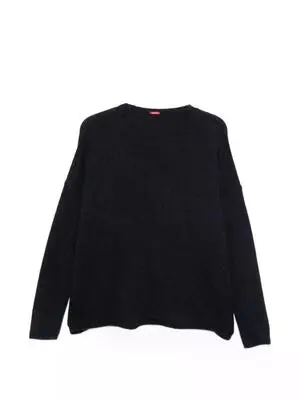 Apuntob Fine-knit Drop-shoulder Sweater