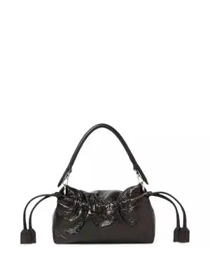 Fendi Crinkled-leather Baguette Shoulder Bag