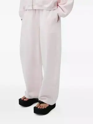 Alexander Wang Logo-print Oversized Sweatpant - Pink