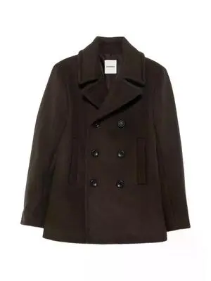 Sandro Double-breasted Welt-pocket Coat