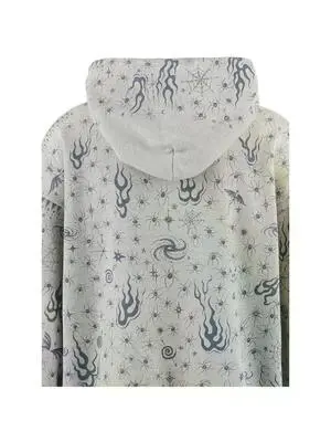 SAINT MXXXXXX Dr. Woo Tattoo-print Hoodie