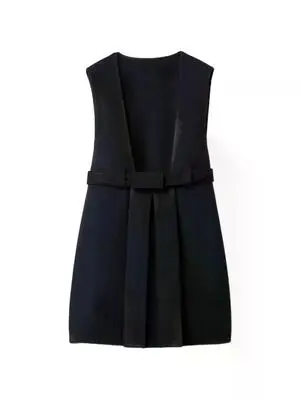Miu Miu Waxed Double Wool Dress