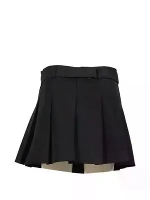 HELIOT EMIL Prism Double-layered Mini Skirt