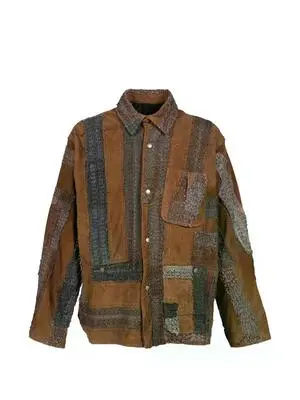 By Walid Patchwork Embroidered Jacket