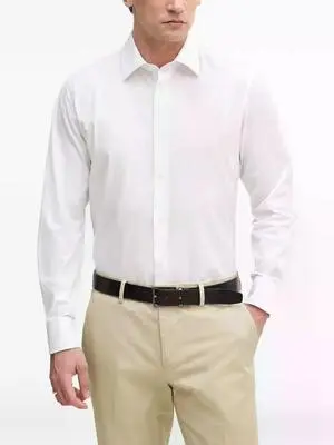 Sisley Long-sleeve Button-down Shirt - White