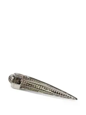 HUGO KREIT Crystal-embellished Nail Ring