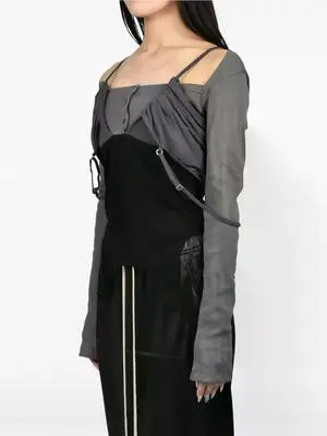 SRVC STUDIO Layered Cut-out Top