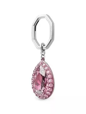 SWAROVSKI Crystal-embellished Pear-cut Keyring