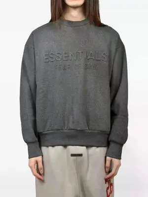 ESSENTIALS Logo-print Crew-neck Sweater
