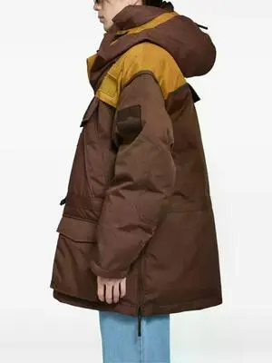 NAPA BY MARTINE ROSE Patchwork Down Jacket - Brown