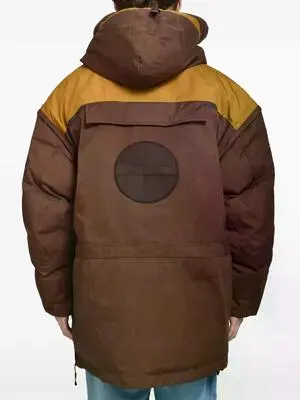 NAPA BY MARTINE ROSE Patchwork Down Jacket - Brown