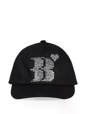 BASICKS Rhinestone-embellished Cap - Black