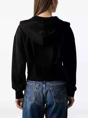 Armani Exchange Sequin-embellished Logo Hoodie