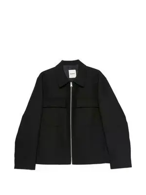 Sandro Theodore Patch-pocket Zip-up Jacket
