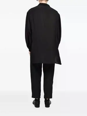 Yohji Yamamoto Sea Print Silk Shirt