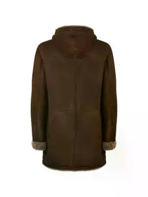 VOLFAGLI FIRENZE Hooded Fur-trimmed Coat