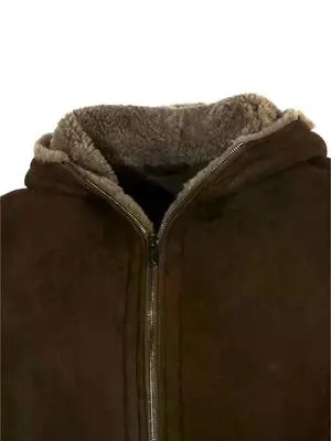 VOLFAGLI FIRENZE Hooded Fur-trimmed Coat