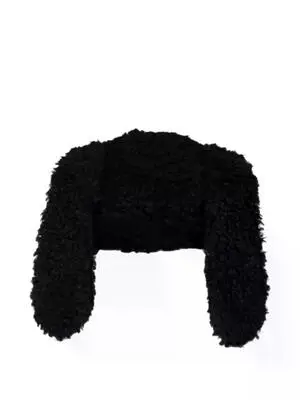 BASICKS Rabbit-ear Beanie Hat - Black